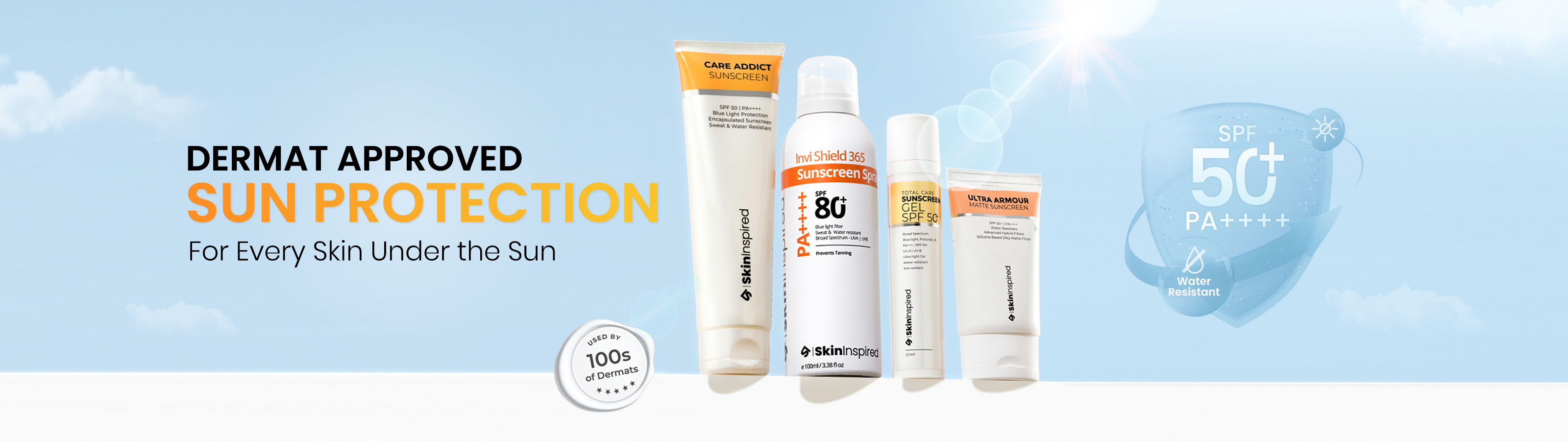 Buy Best Sunscreen Online for Men & Women In India – SkinInspired
