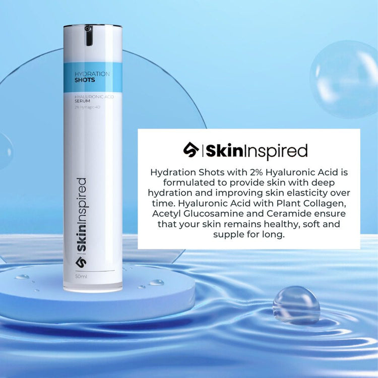 Hydration Shots Hyaluronic Acid Serum (50 ml) – SkinInspired