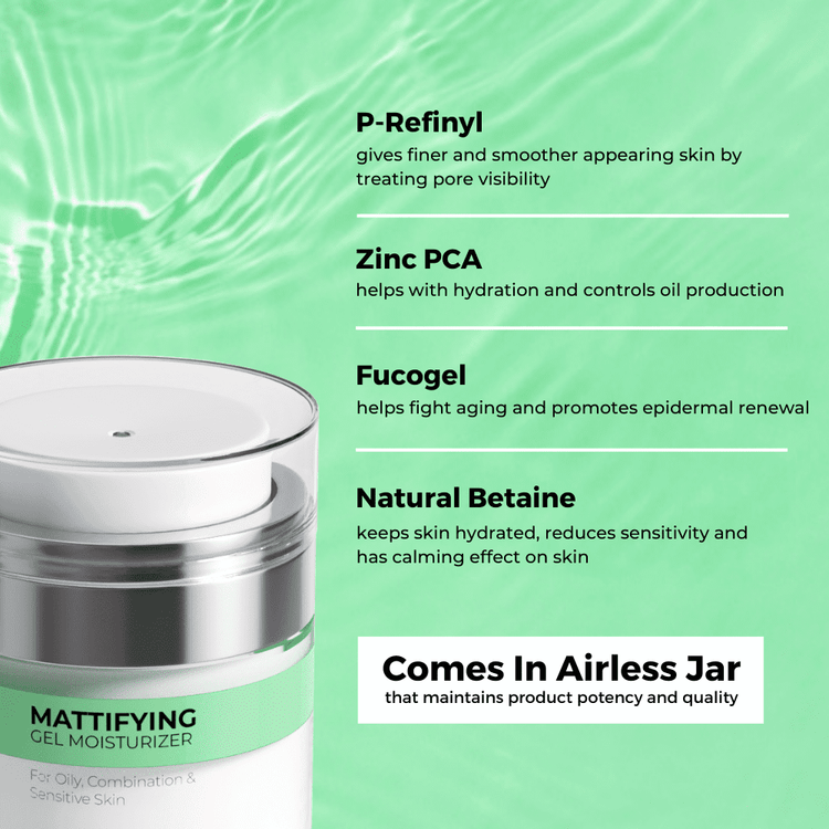 Mattifying Gel Moisturizer (50g) – SkinInspired