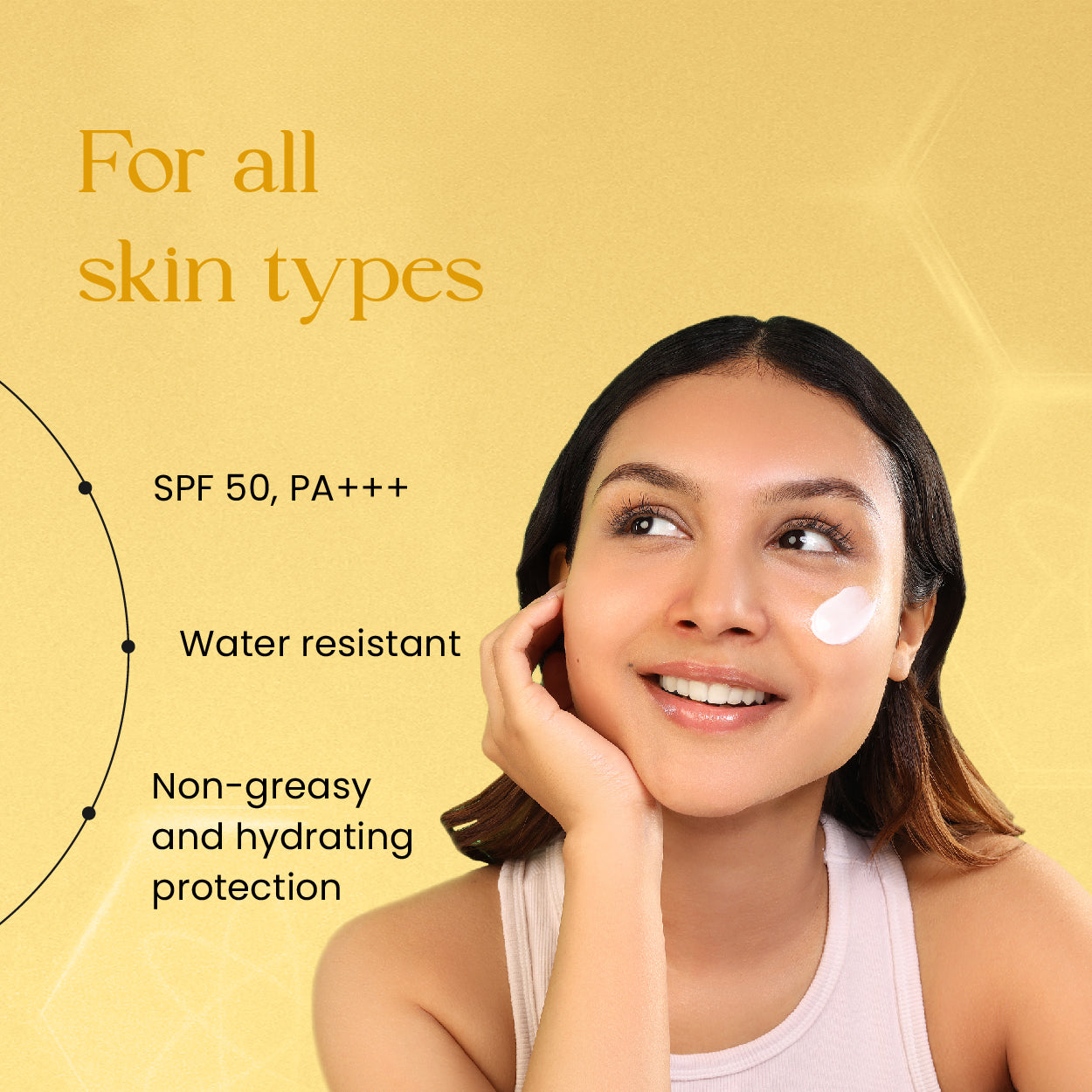 Buy Gel Based Sunscreen SPF 50 PA+++ | For All Skin Types – SkinInspired